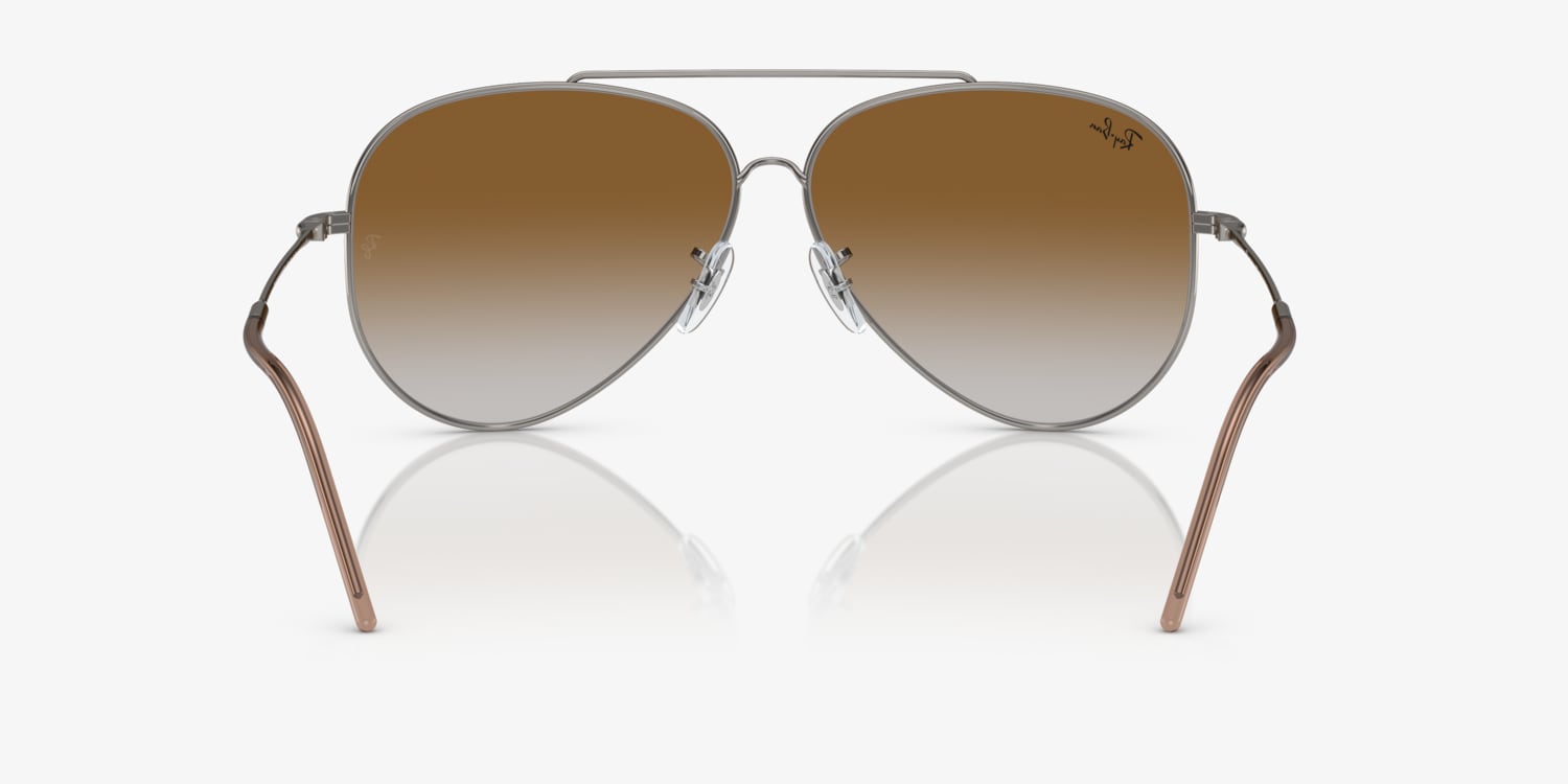 ray ban aviator reverse